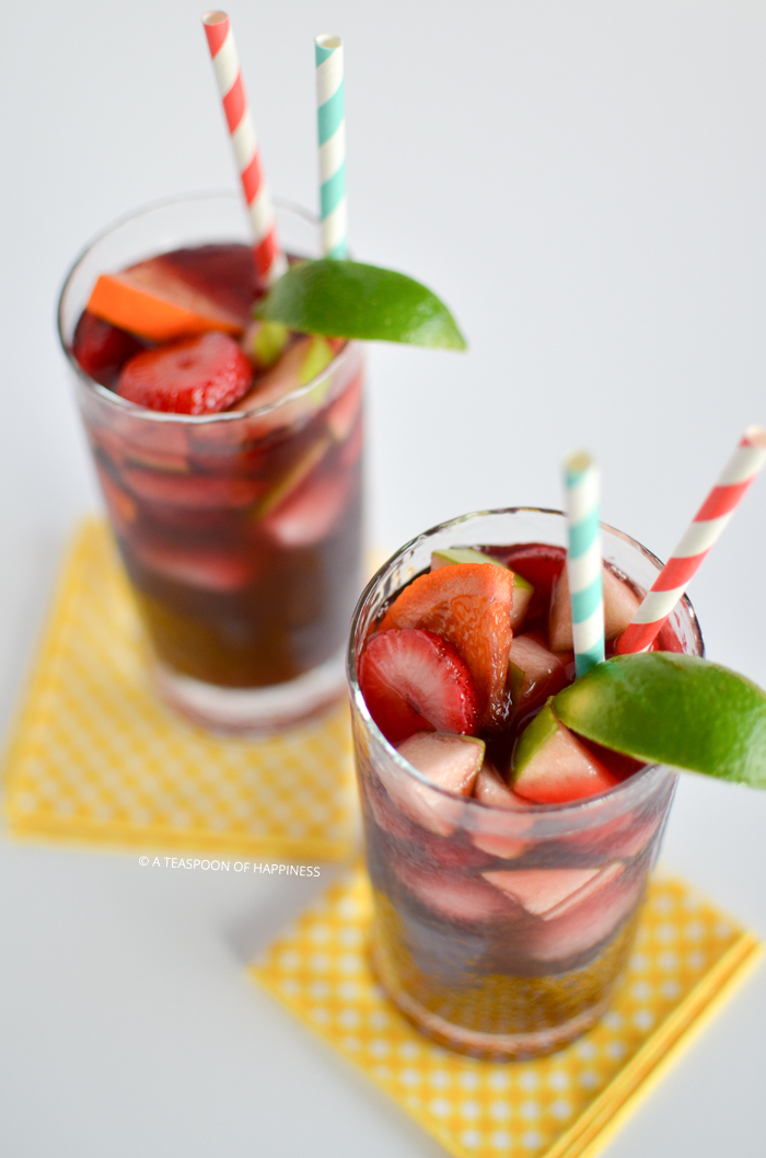 Virgin Sangria - Simply Whisked