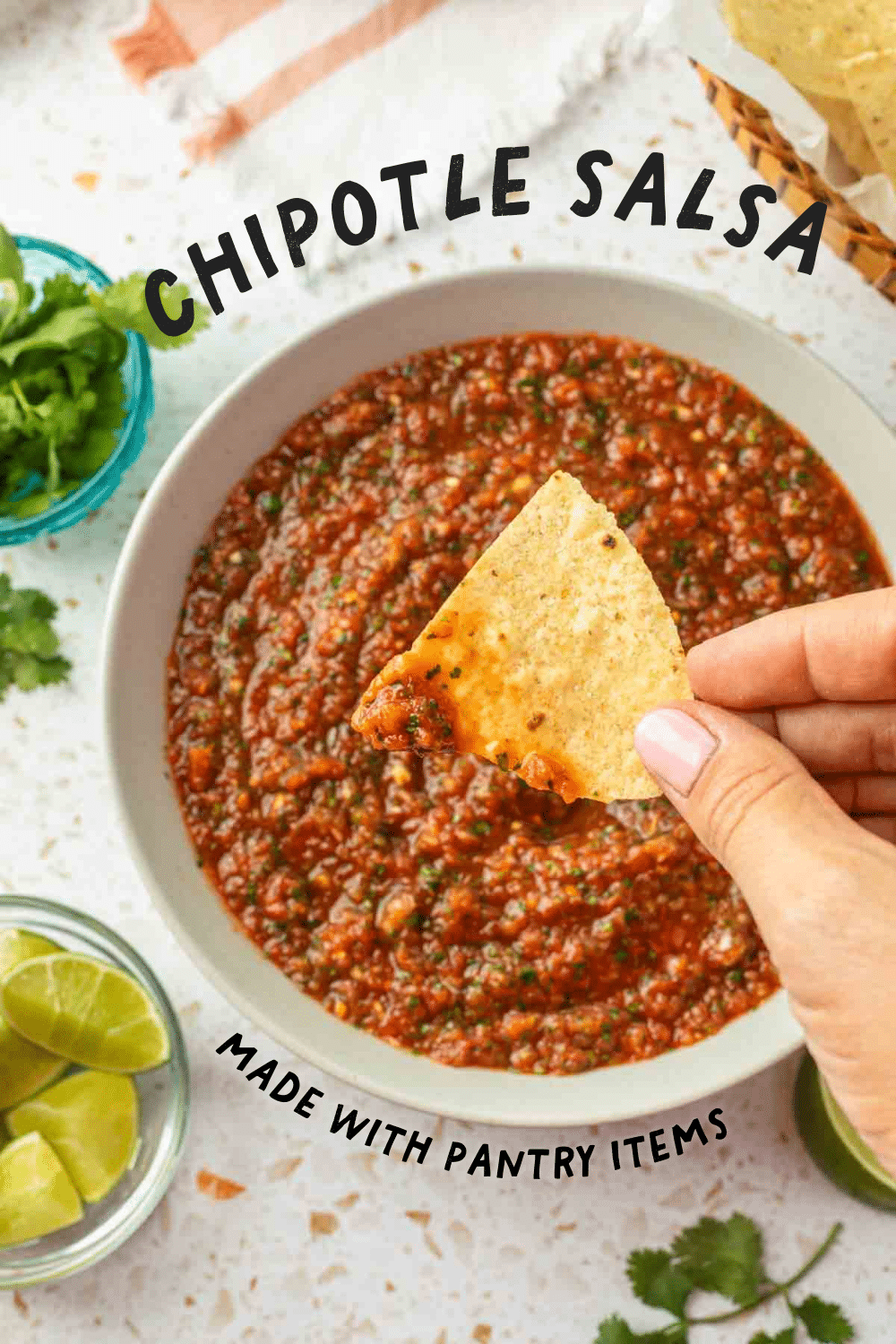 The BEST Chipotle Salsa Recipe - Simply Whisked