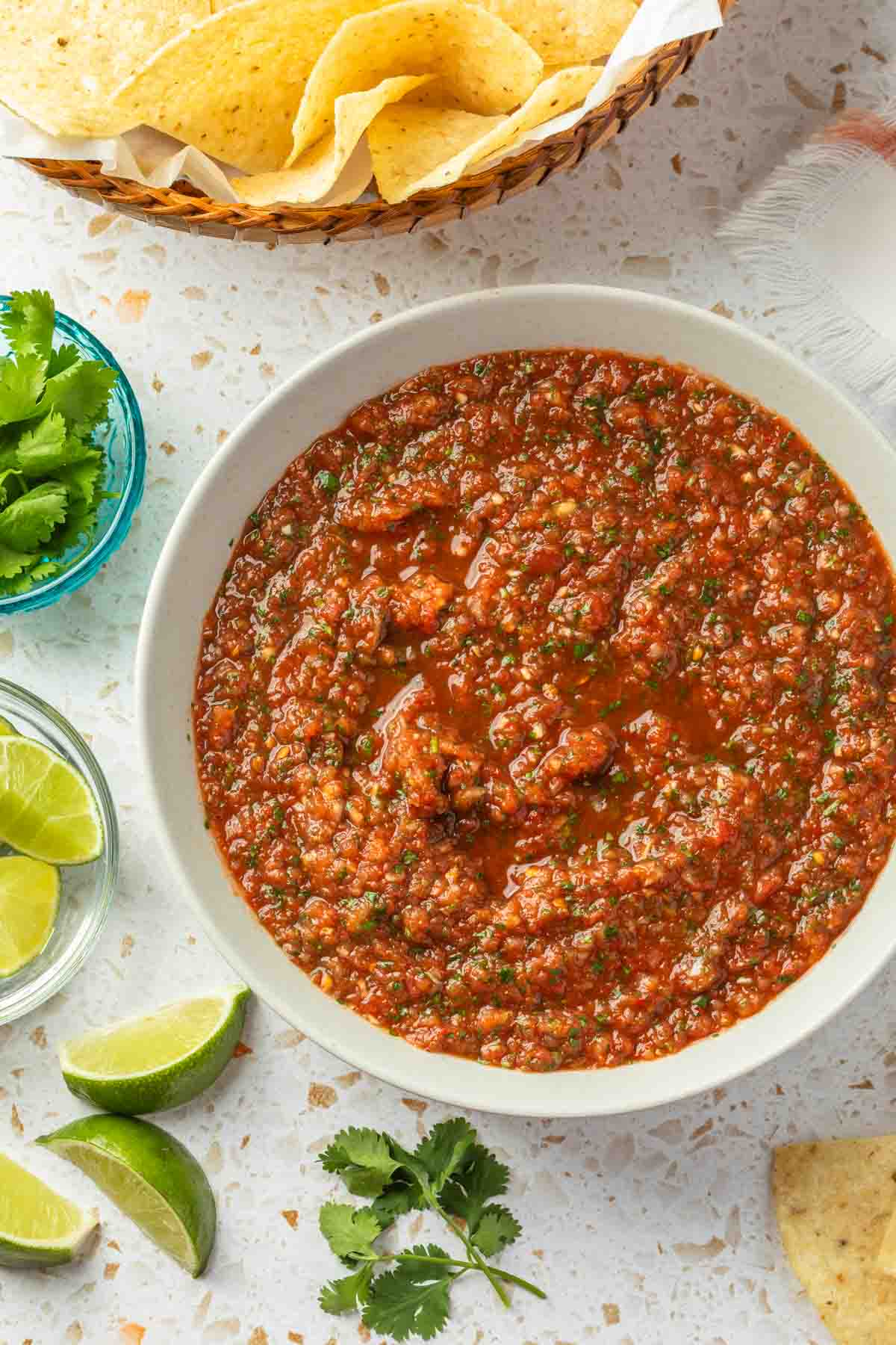The BEST Chipotle Salsa Recipe - Simply Whisked