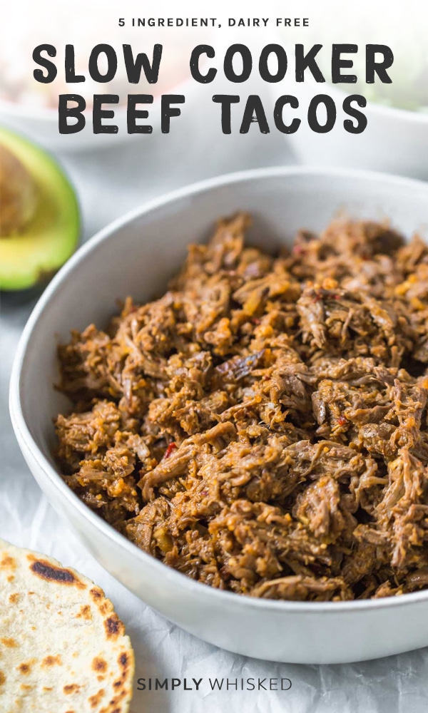 The BEST Slow Cooker Beef Tacos - Simply Whisked