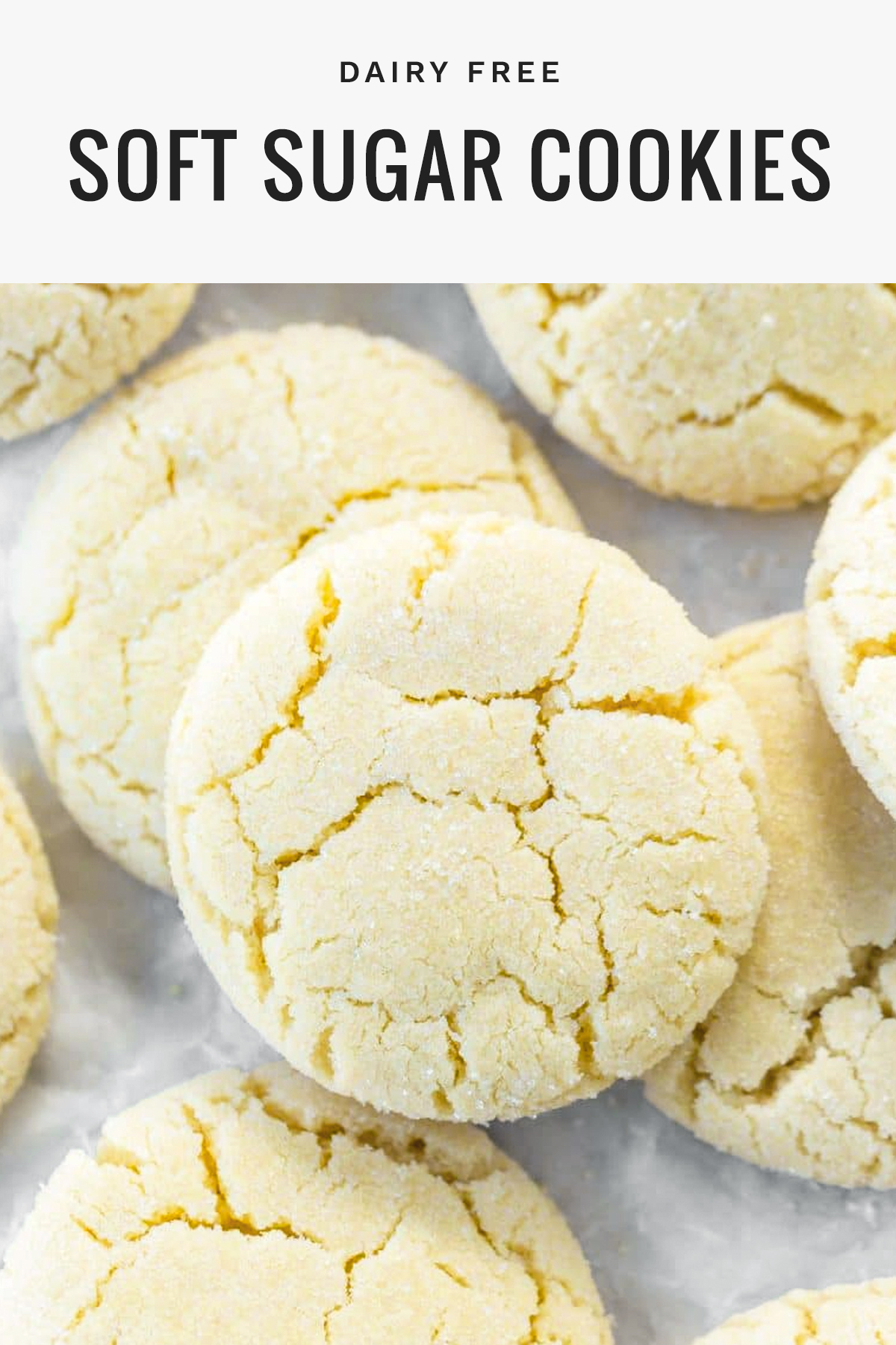 Super Soft Sugar Cookies (Dairy Free) - Simply Whisked