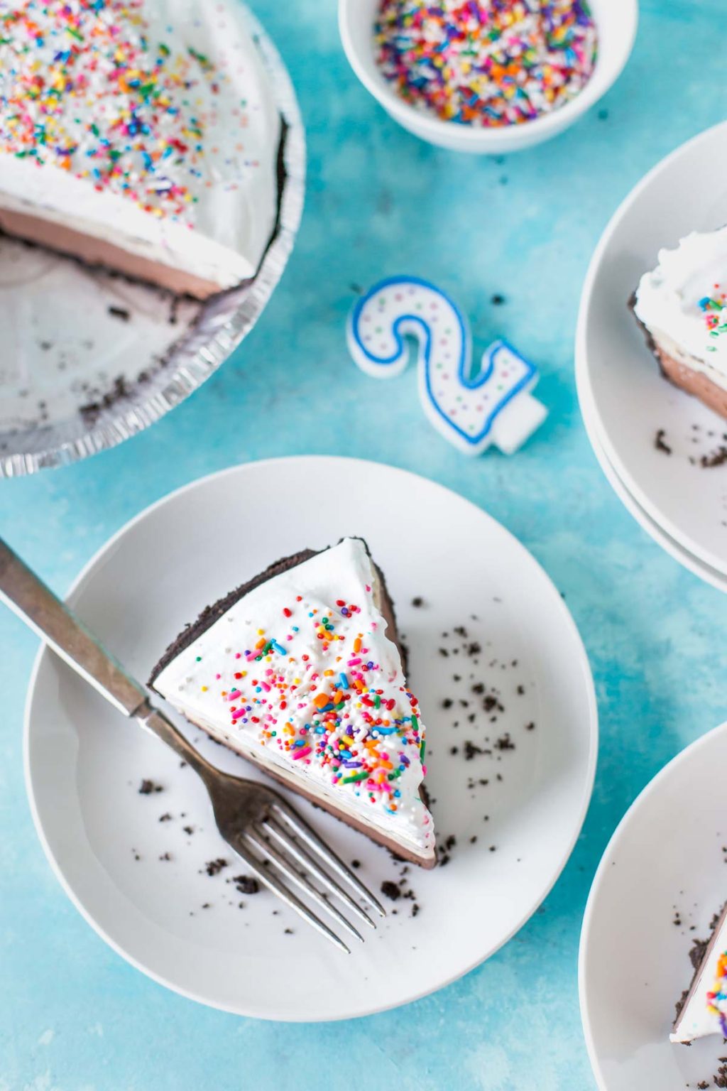 4 Layer, Ice Cream Pie (Dairy Free, Vegan) - Simply Whisked