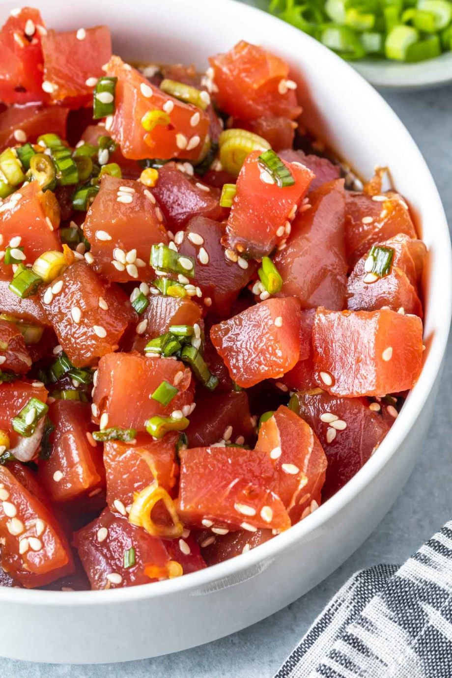 Ahi Tuna Poke Bowl Recipe (easy!) - Simply Whisked