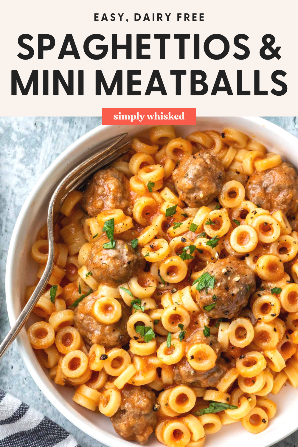 Homemade SpaghettiOs (Dairy Free, Egg Free) - Simply Whisked