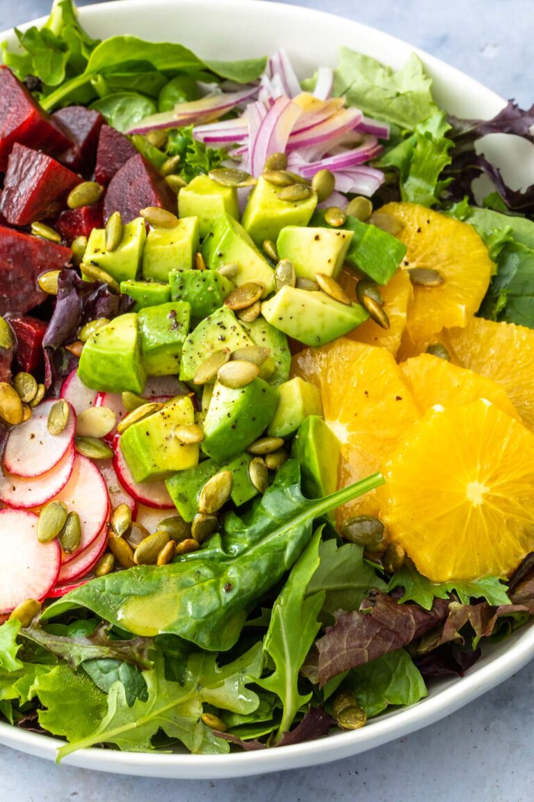 Avocado, Orange and Beetroot Salad - Simply Whisked