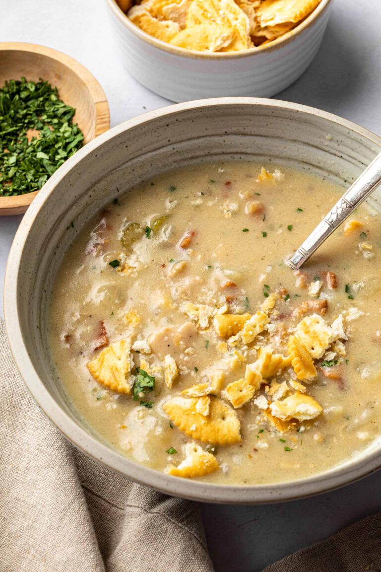 Dairy Free Clam Chowder - Simply Whisked