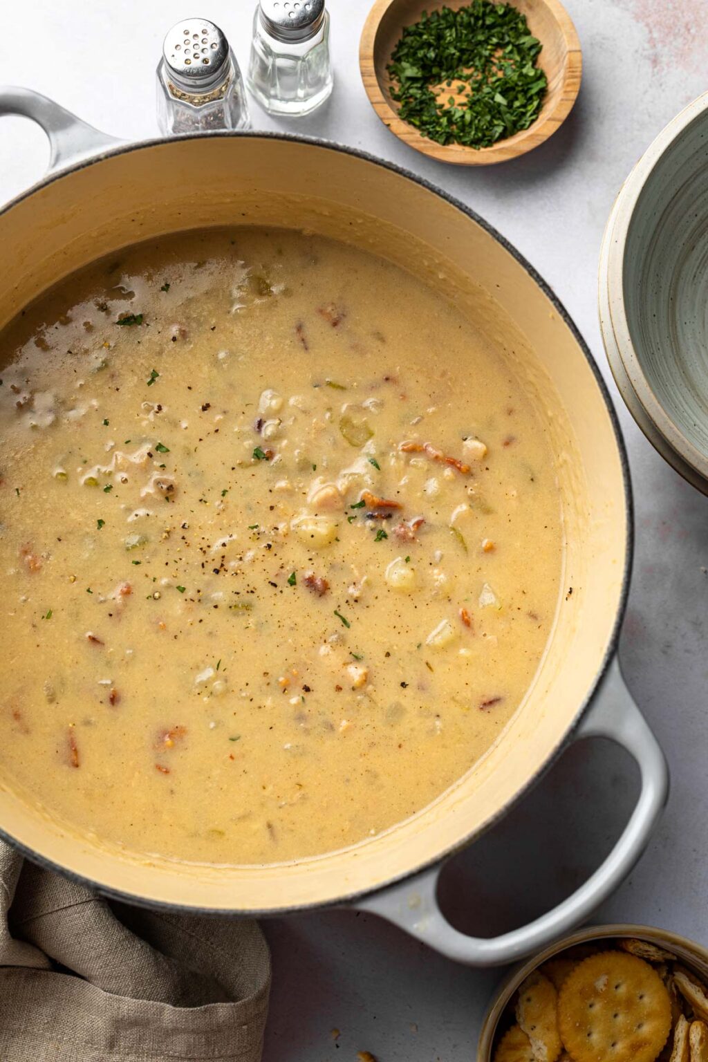 Dairy Free Clam Chowder - Simply Whisked