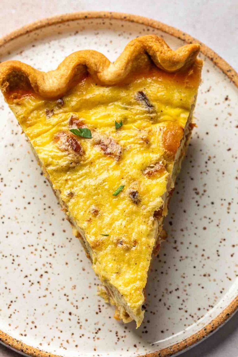 Dairy Free Quiche Lorraine - Simply Whisked
