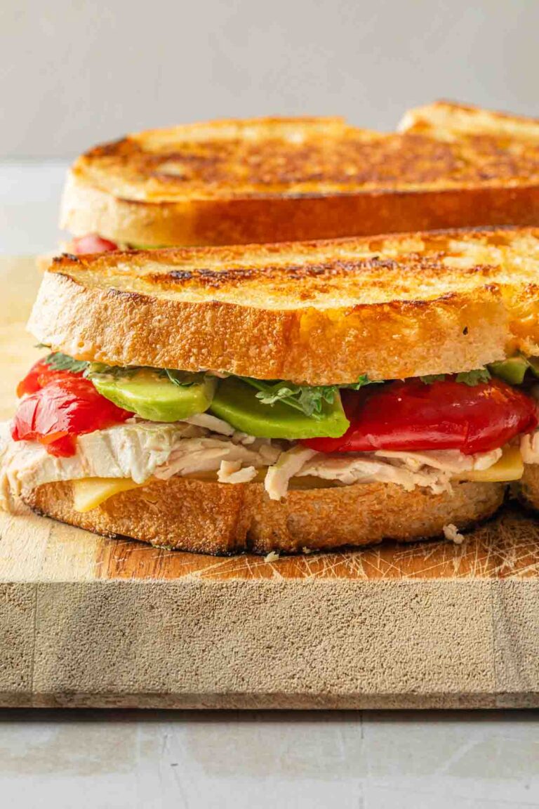 Chipotle Chicken Avocado Melt - Simply Whisked