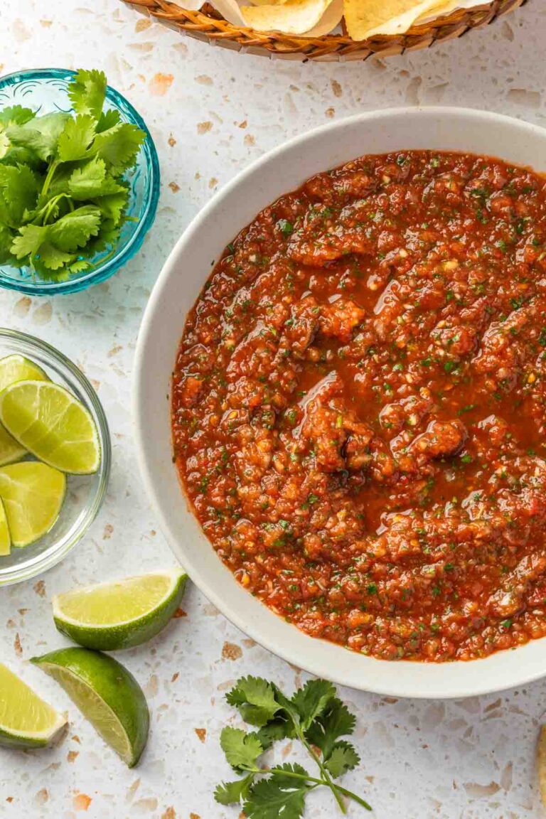 The BEST Chipotle Salsa Recipe - Simply Whisked