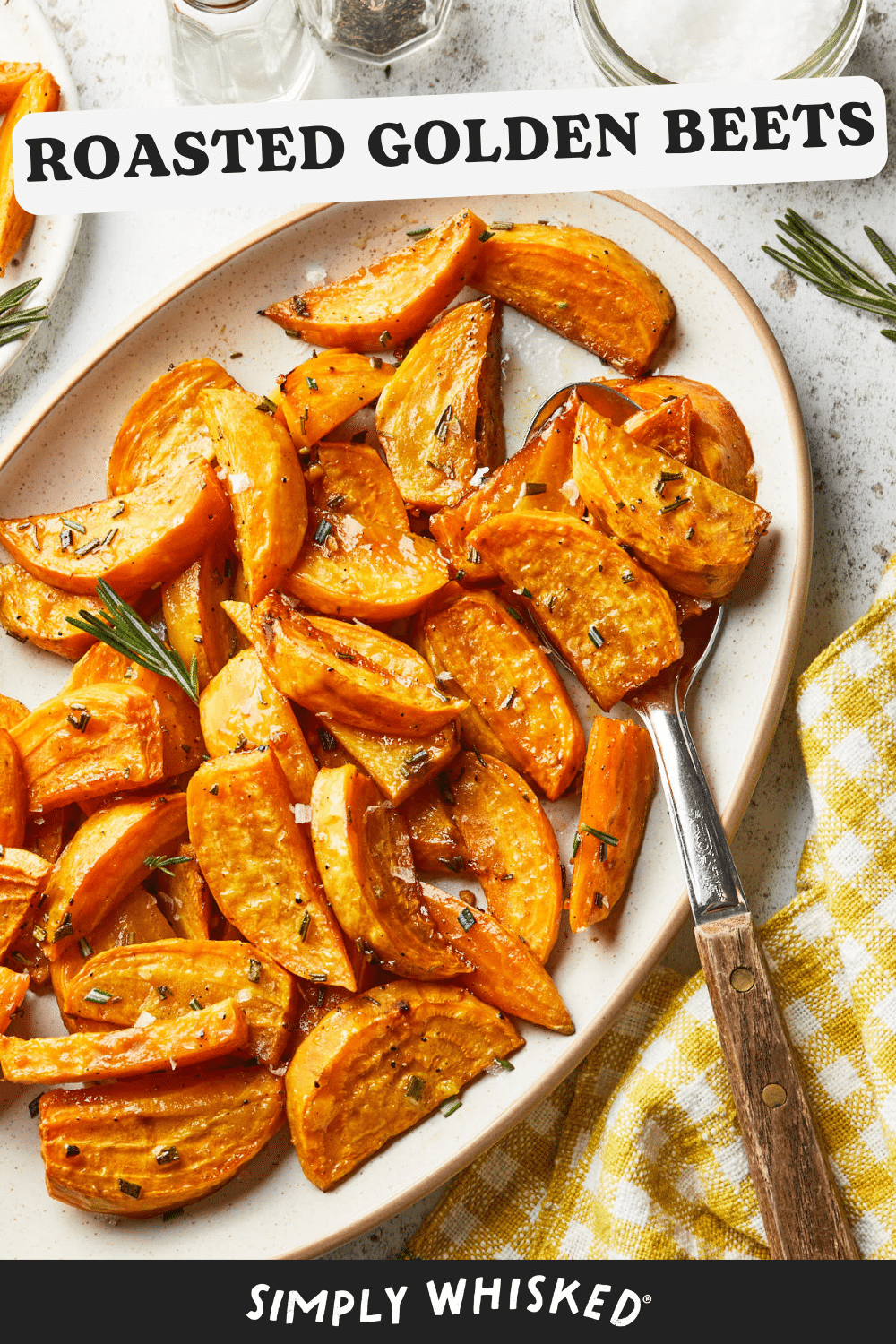 Roasted Golden Beets - Simply Whisked