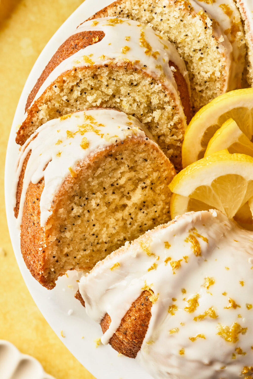 Lemon Poppy Seed Bundt Cake - Simply Whisked