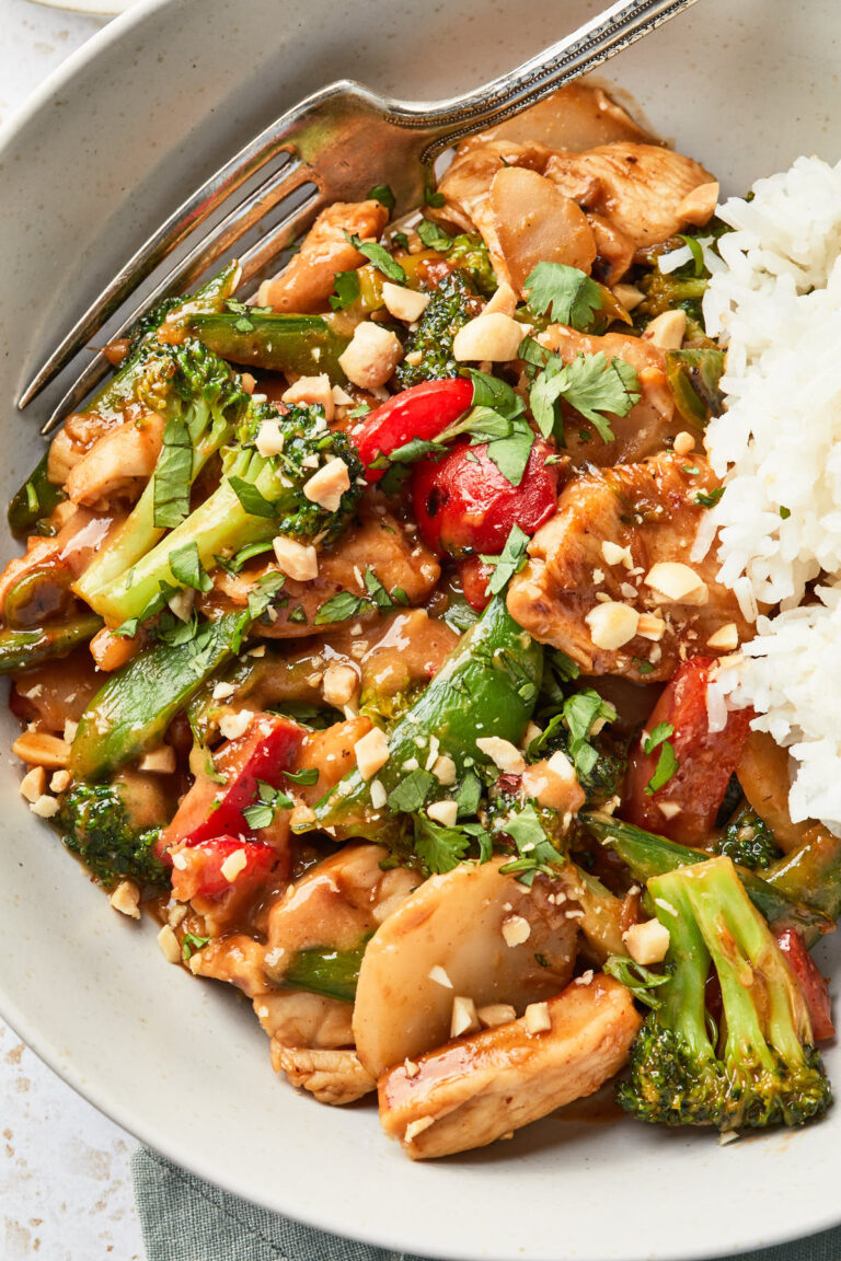 Peanut Butter Stir Fry - Simply Whisked